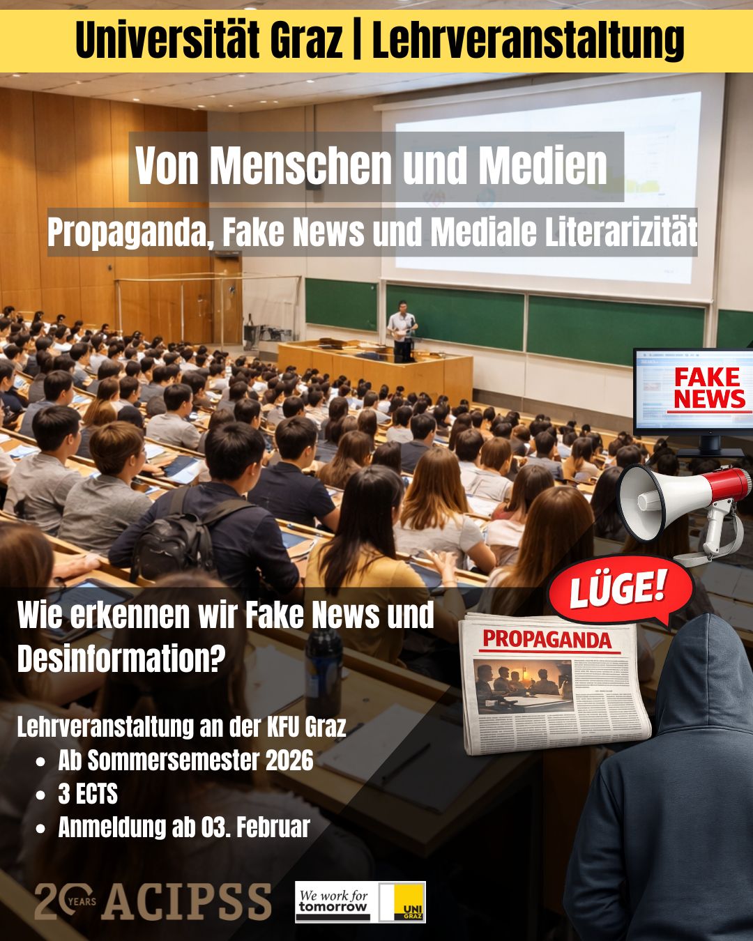 People and Media: Propaganda, Fake News, and Media Literacy – ACIPSS